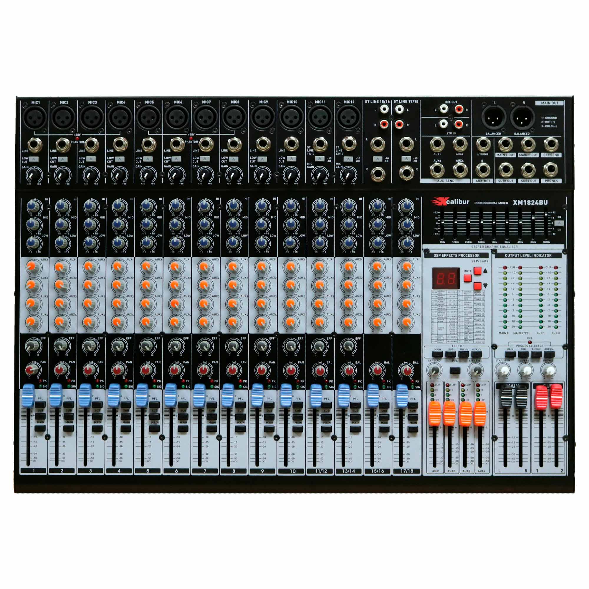 Passive mixer 18 channels XCalibur - XCalibur Sound